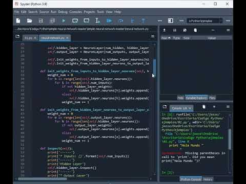 Primer programa en python - YouTube
