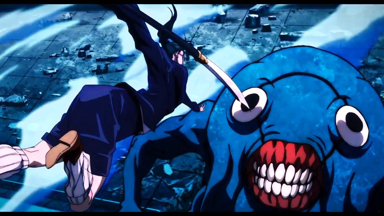 Maki Zenin Fight | Jujutsu Kaisen 0 Movie - YouTube