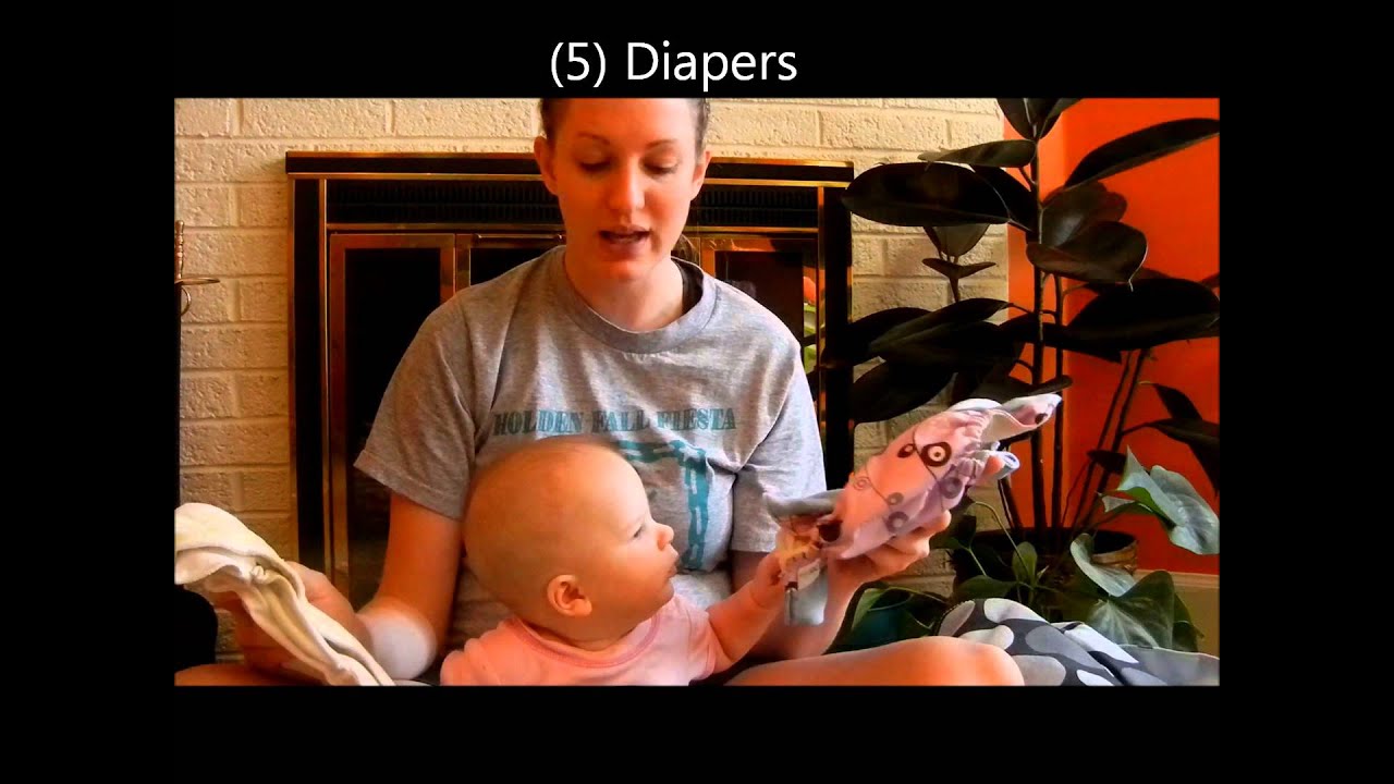 Cloth Diapering 101-Lesson 6: Cloth Diapering on the Go - YouTube