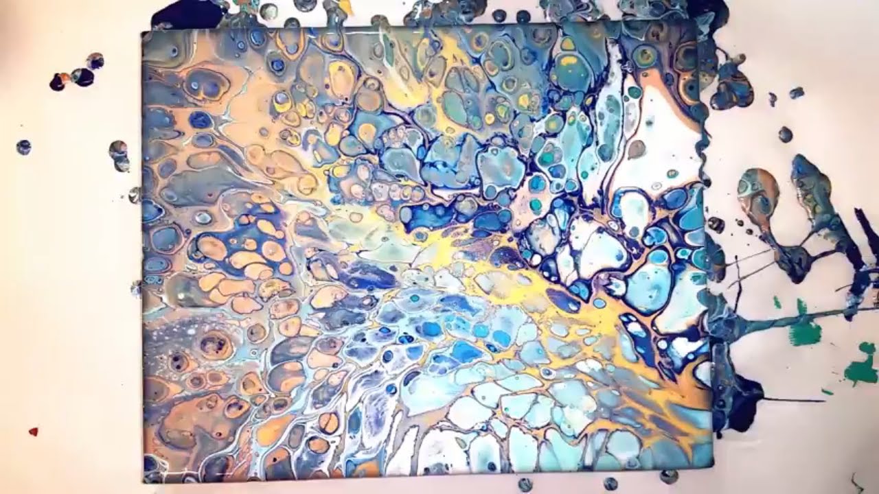 Beginner series for Acrylic Pouring Episode 1 - YouTube