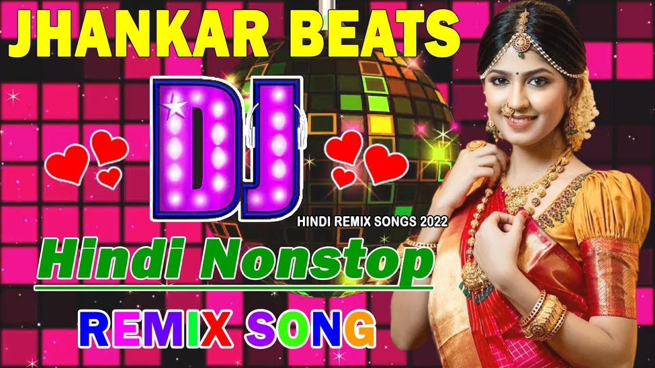 Evergreen Hindi Nonstop Dj Jhankar Beats 💥 90'S Romantic Love Dj Songs ...