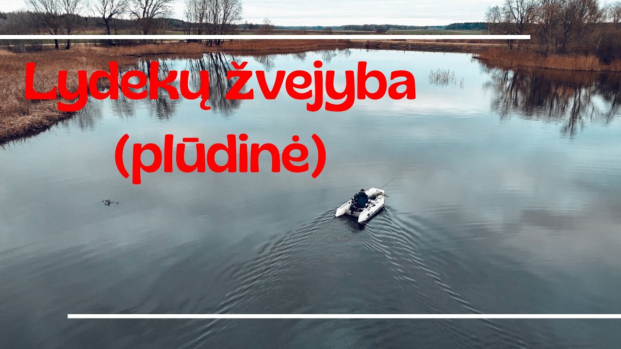 Lydekų žvejyba gyva žuvele - YouTube