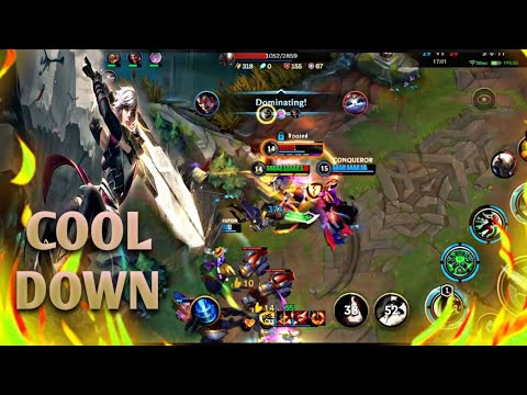 RELIABLE SKILL COOL DOWN IN TEAMFIGHT | RIVEN GAMEPLAY - WILD RIFT ...