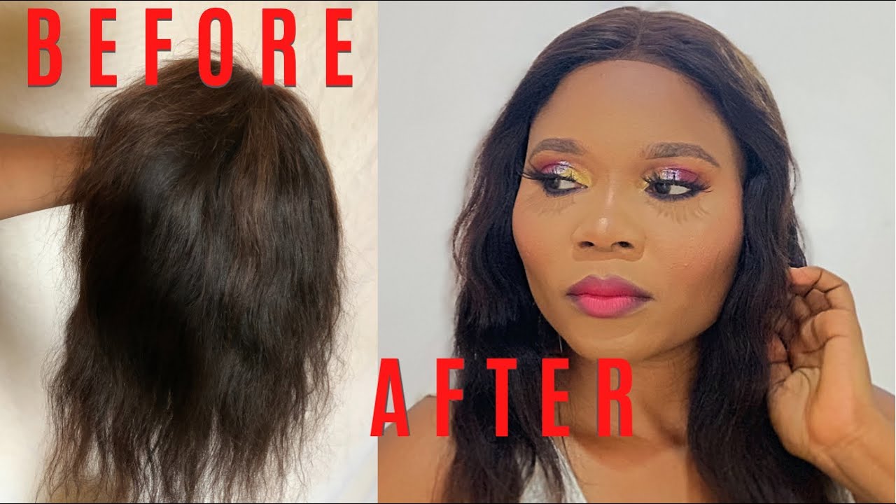 How To Make Your Old Wig Look New Again | How To Revamp Old Wigs - YouTube