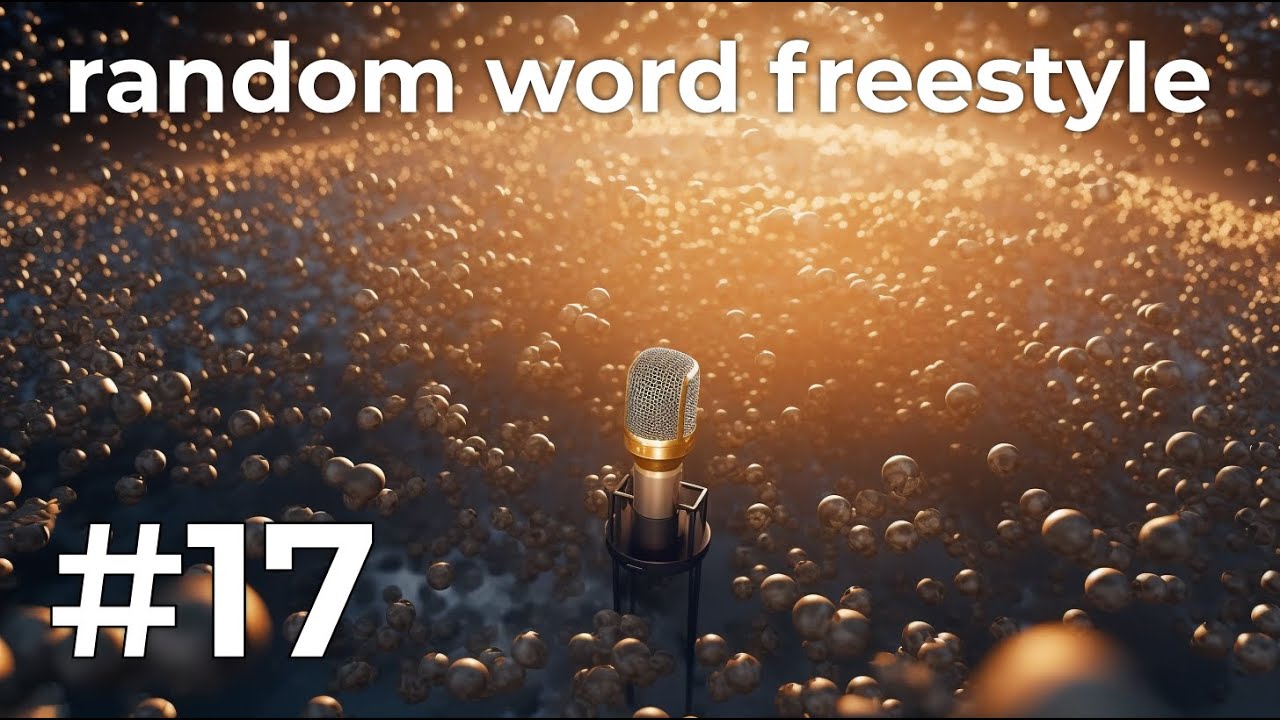 Live improvised rap using random words!! #17 - YouTube