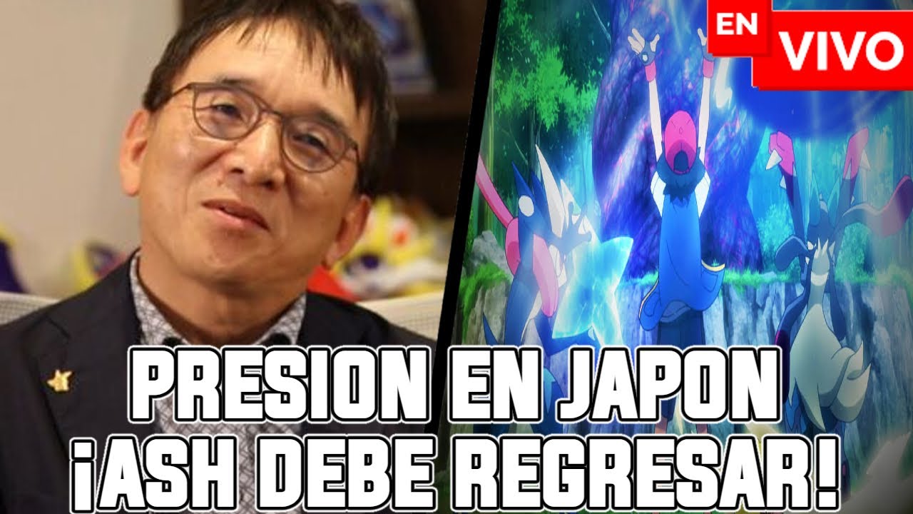 ¡PRESION A POCKET MONSTERS PARA QUE VUELVE EL CAMPEON ASH! | ASH EN LA ...