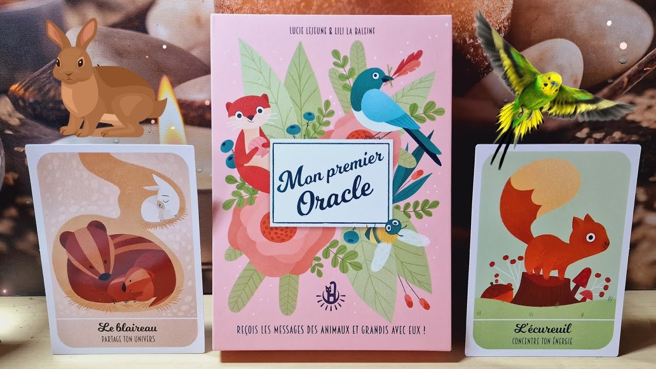 🦁 Mon premier oracle, reçois les messages des animaux et grandis avec ...
