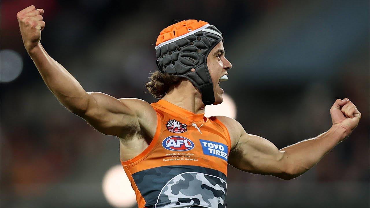 American Anzac Day Reaction! Brisbane Lions VS GWS Giants/AFL - YouTube