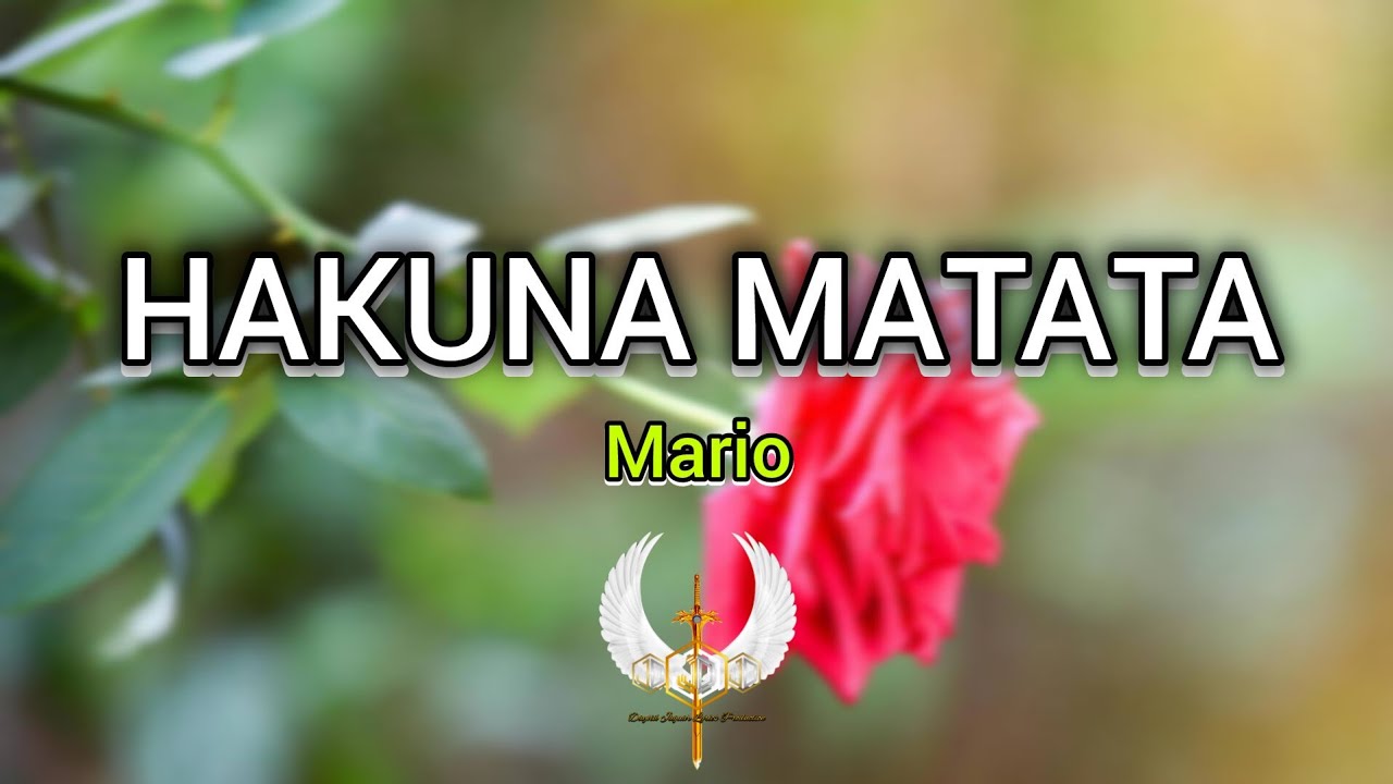Hakuna Matata lyric video by Mario - YouTube