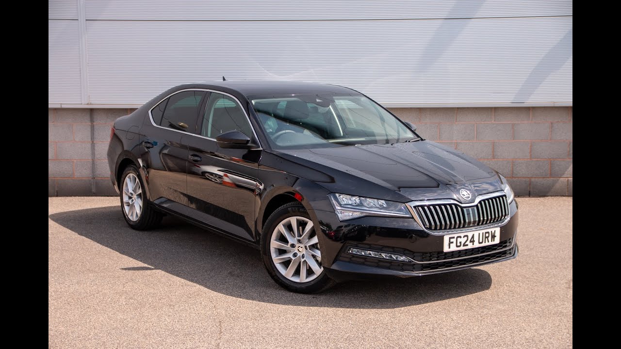 SKODA Superb 2.0 TDI (150ps) SE Technology DSG Hatchback FG24URW - YouTube