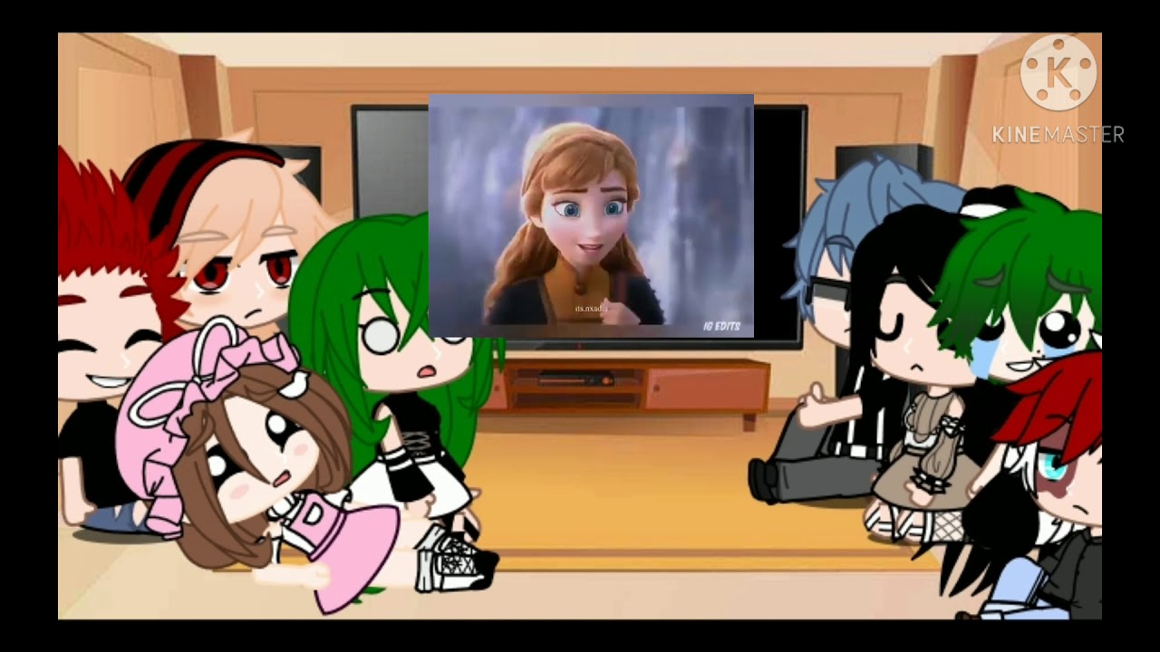 BNHA reacts to Disney edits []Frozen[]1/??[] - YouTube