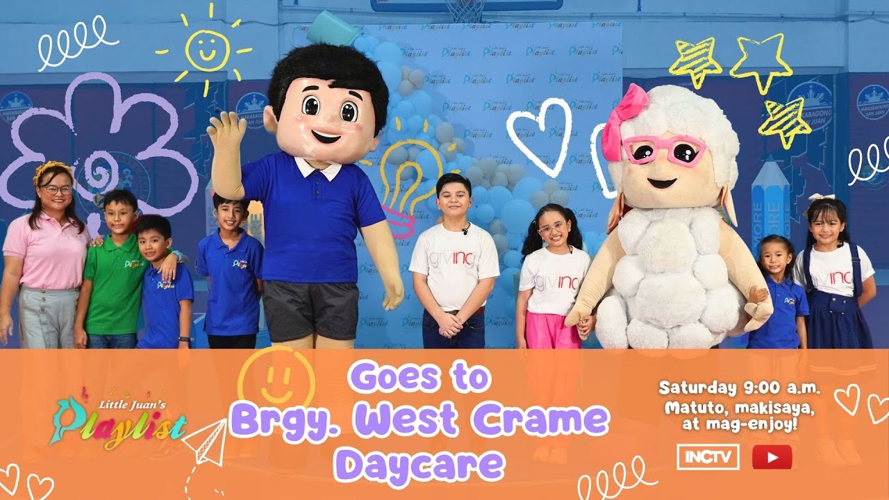 LJP GOES TO BRGY. WEST CRAME DAYCARE | LITTLE JUAN'S PLAYLIST - YouTube