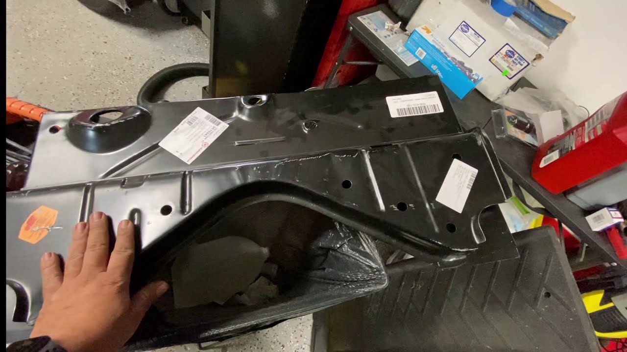 VW Bug Front Firewall Panel Removal - YouTube