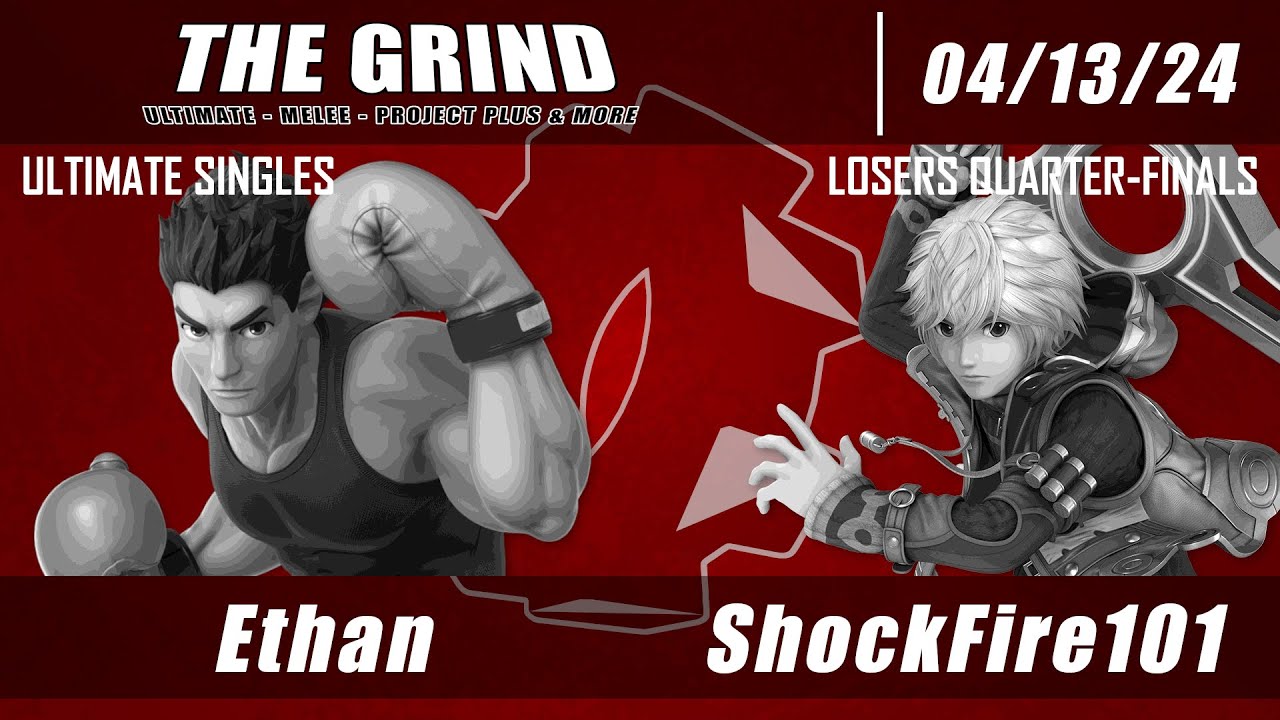 The Grind LQF - Ethan (Little Mac) Vs. ShockFire101 (Shulk) - Ultimate ...
