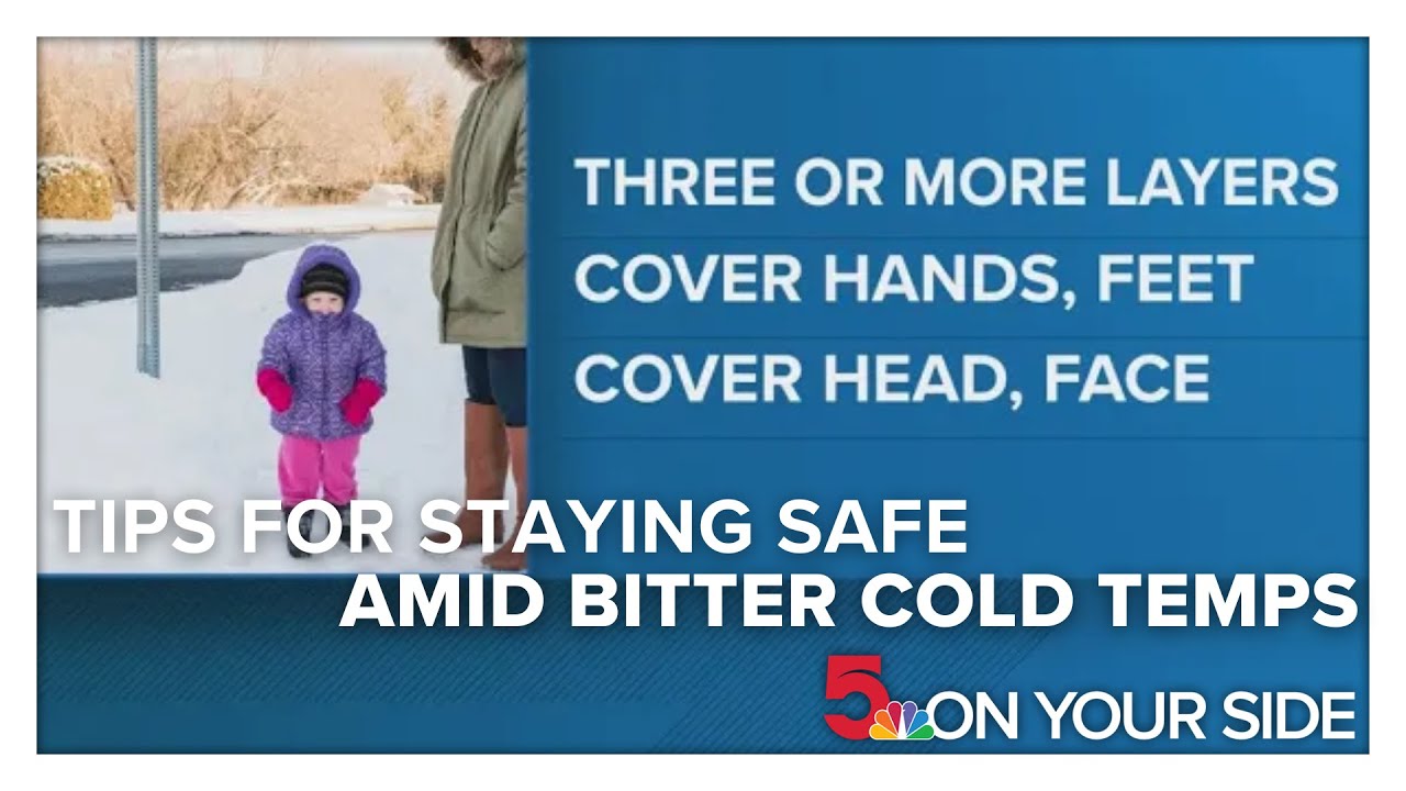 Tips for staying safe amid bitter cold temps - YouTube