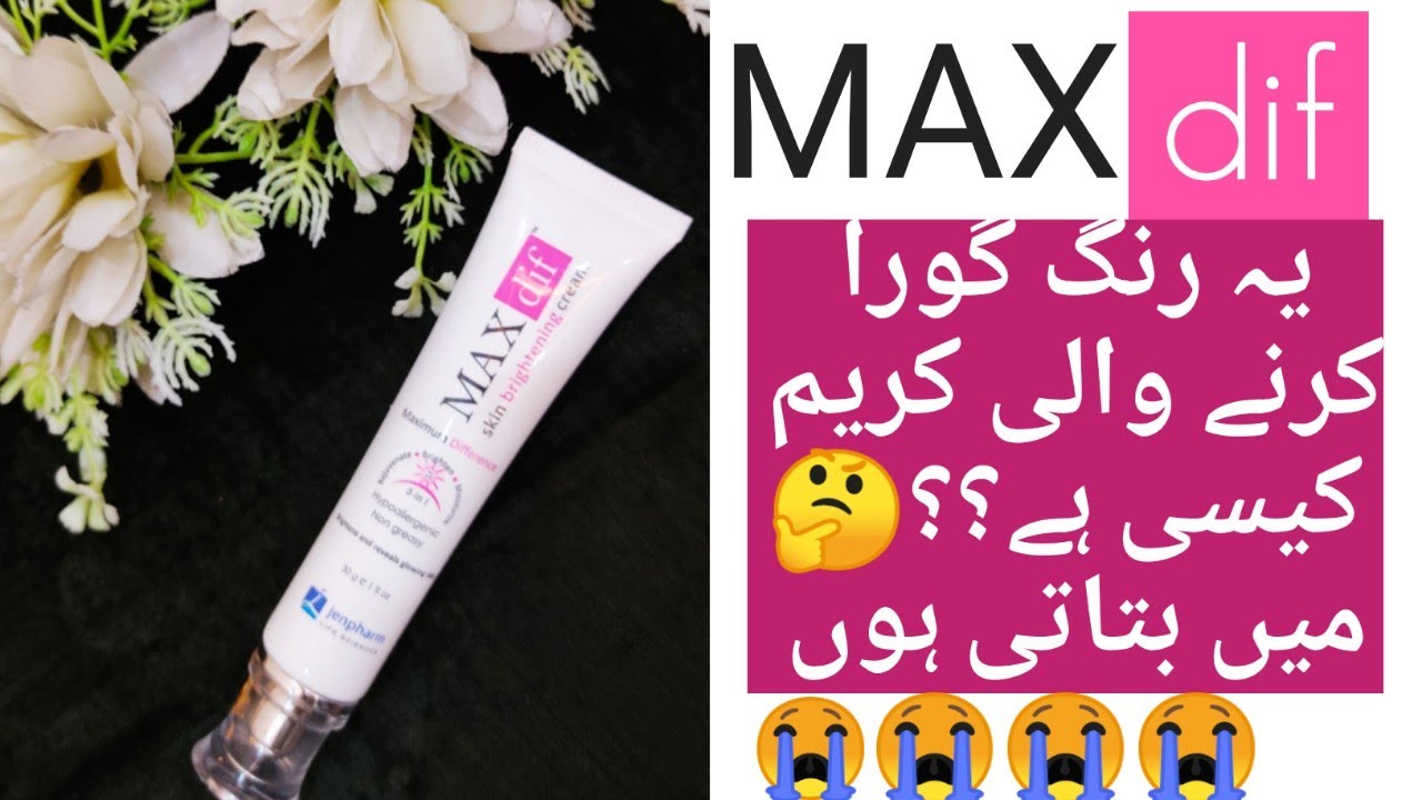 Max dif Skin Brightening Cream Honest Review|Max dif Jenpharm Cream ...