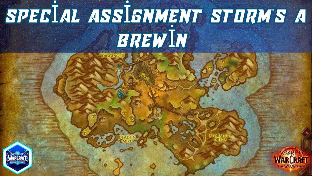 Special Assignment Storm's a Brewin Quest | Siren Isle | Use equipment ...