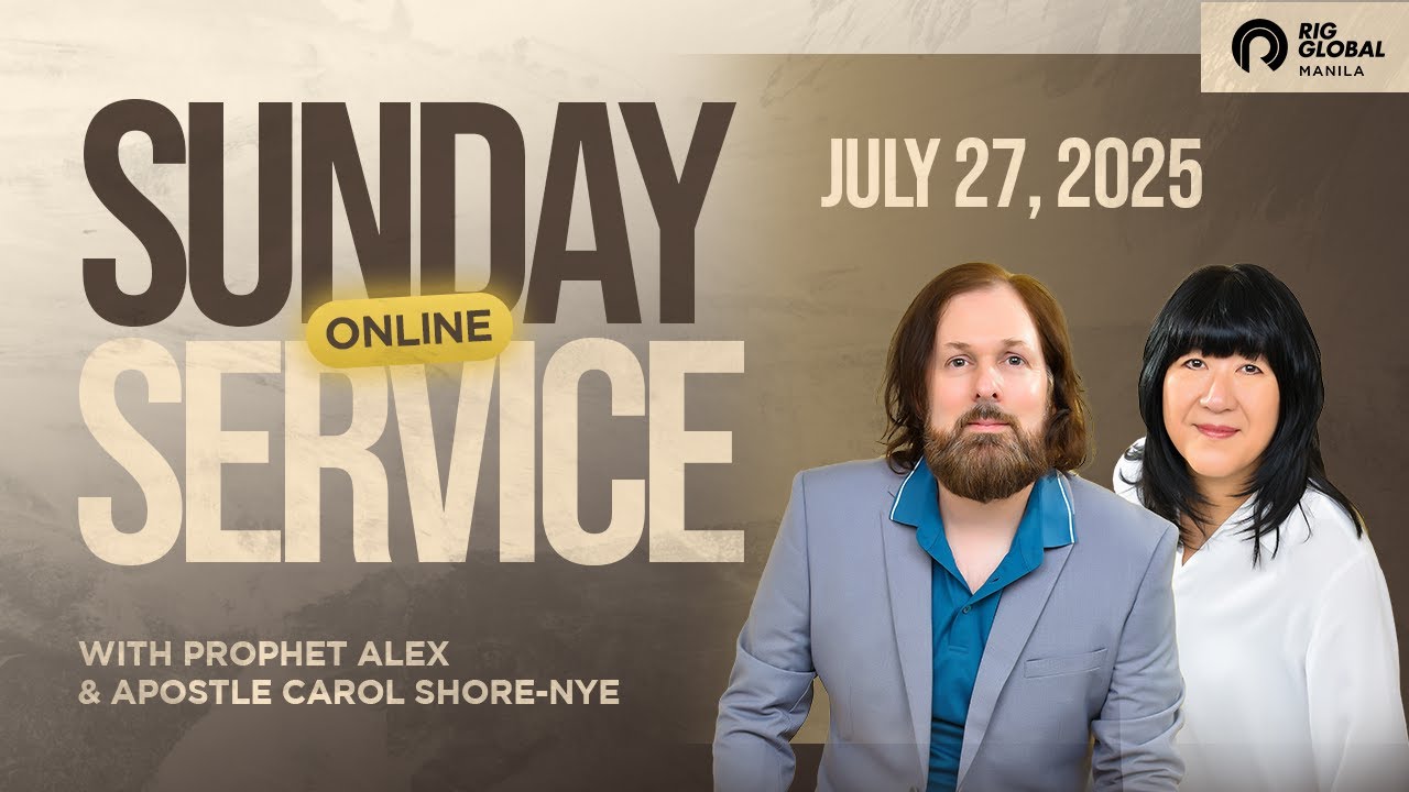RIG Global MNL Online Sunday Service | Worship // July 27, 2025 - YouTube
