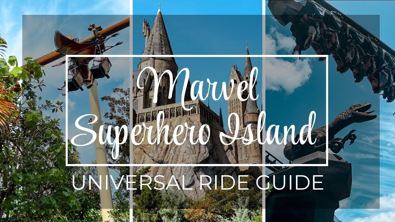 Universal's Islands of Adventure Marvel Super Hero Island: A Bucket ...