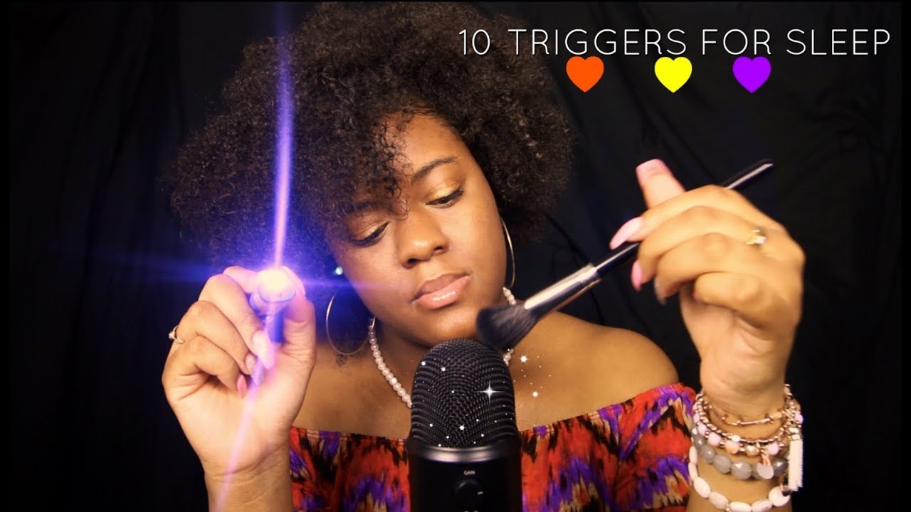 ASMR 10 Triggers To Help You Sleep ~ - YouTube