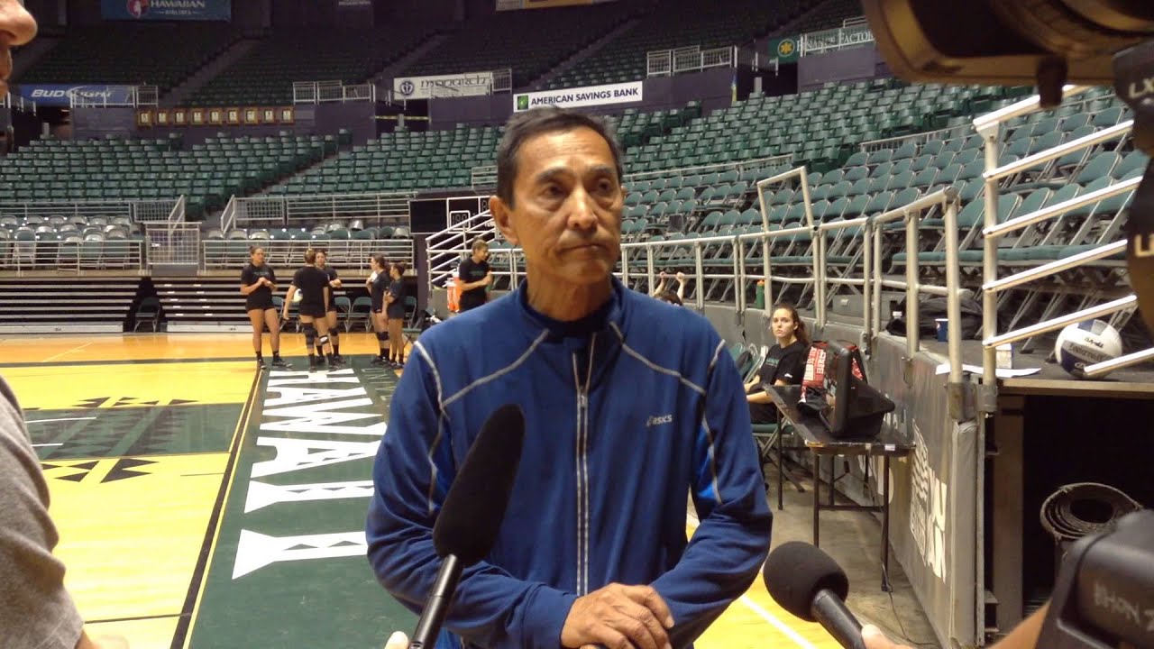 Rainbow Wahine Volleyball Head Coach Dave Shoji - YouTube