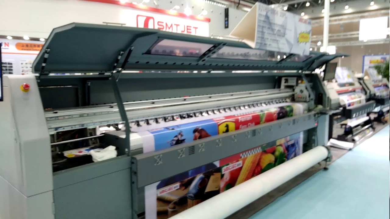 SMTJET STARFIRE 3304 (25PL) SOLVENT PRINTER 01 - YouTube