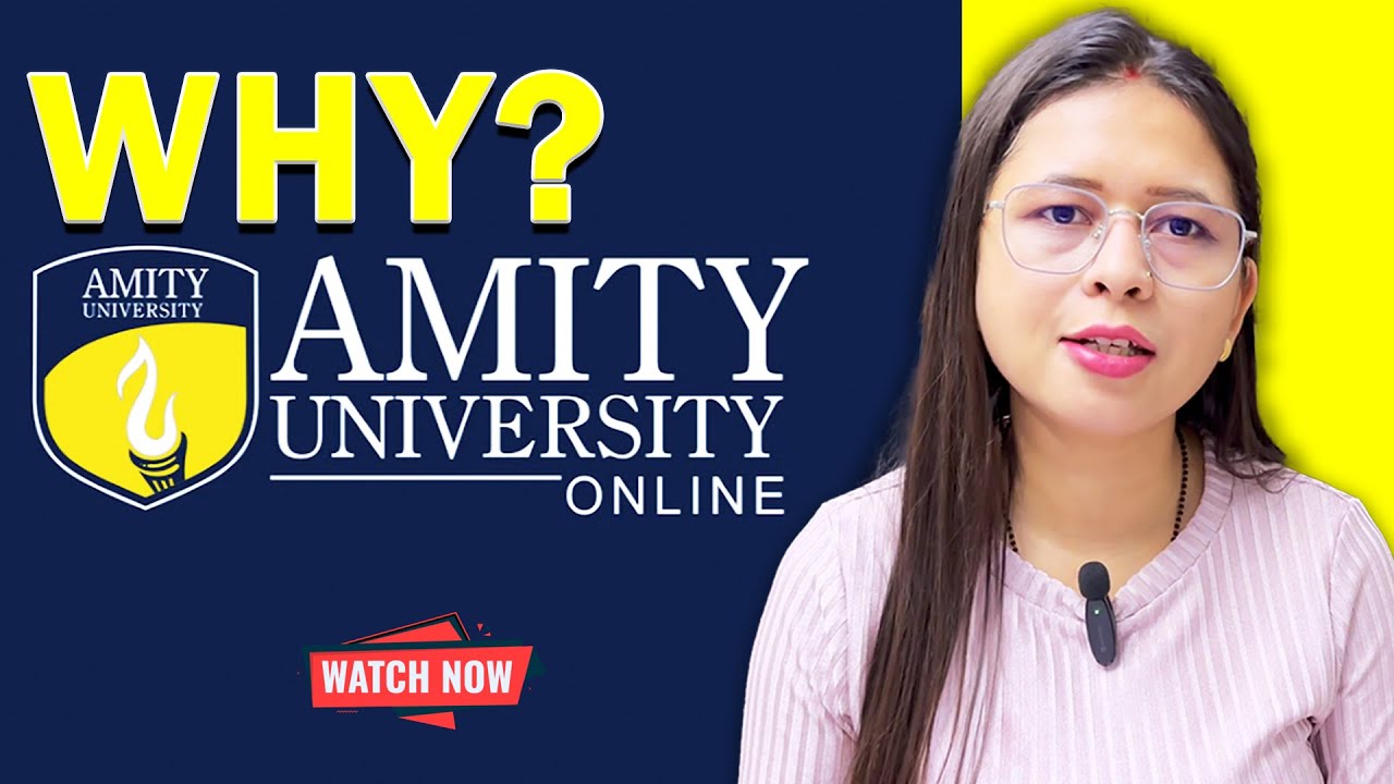 Why amity online? | @CareerWithKomalmam - YouTube