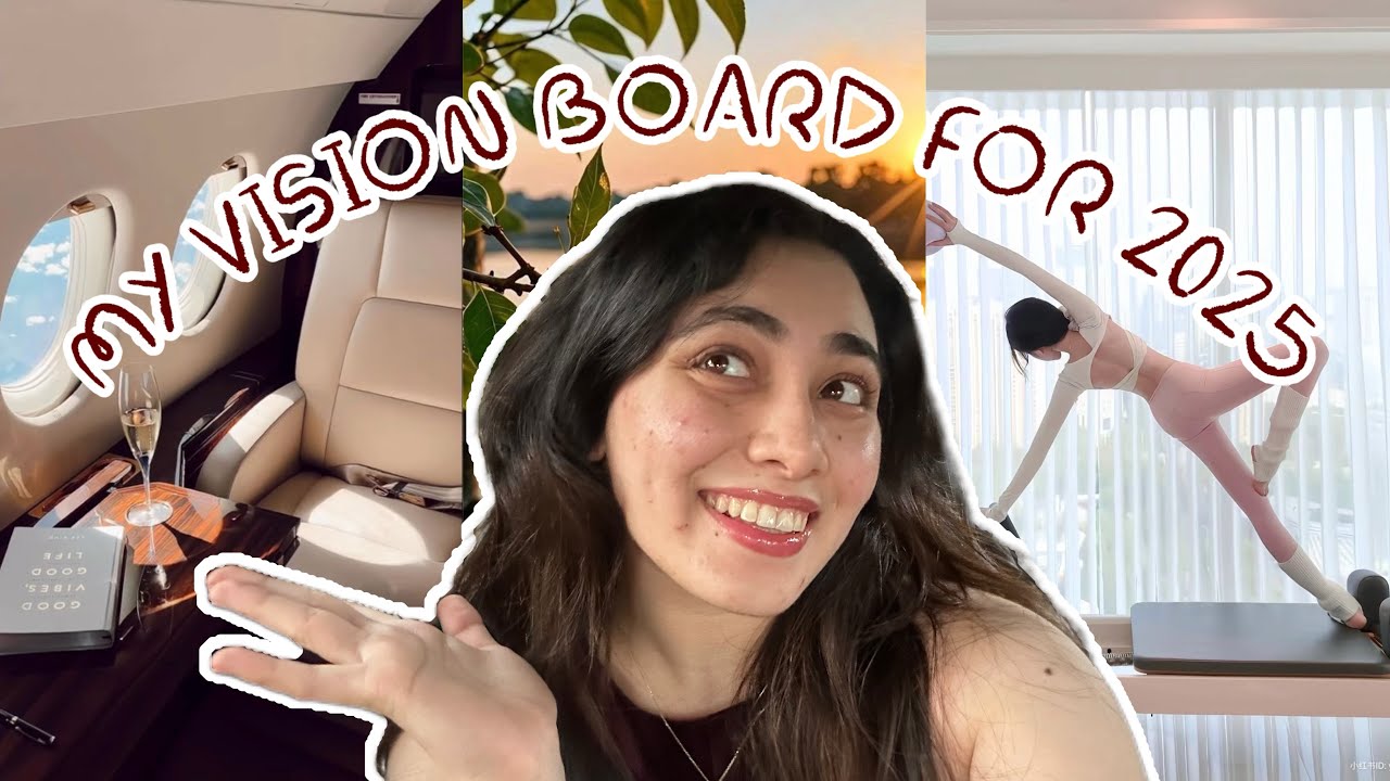 2025 VISION BOARD: how to make your vision come to life! - YouTube