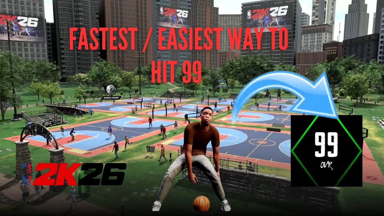 Fastest 99 Overall Method in 2k26 - YouTube