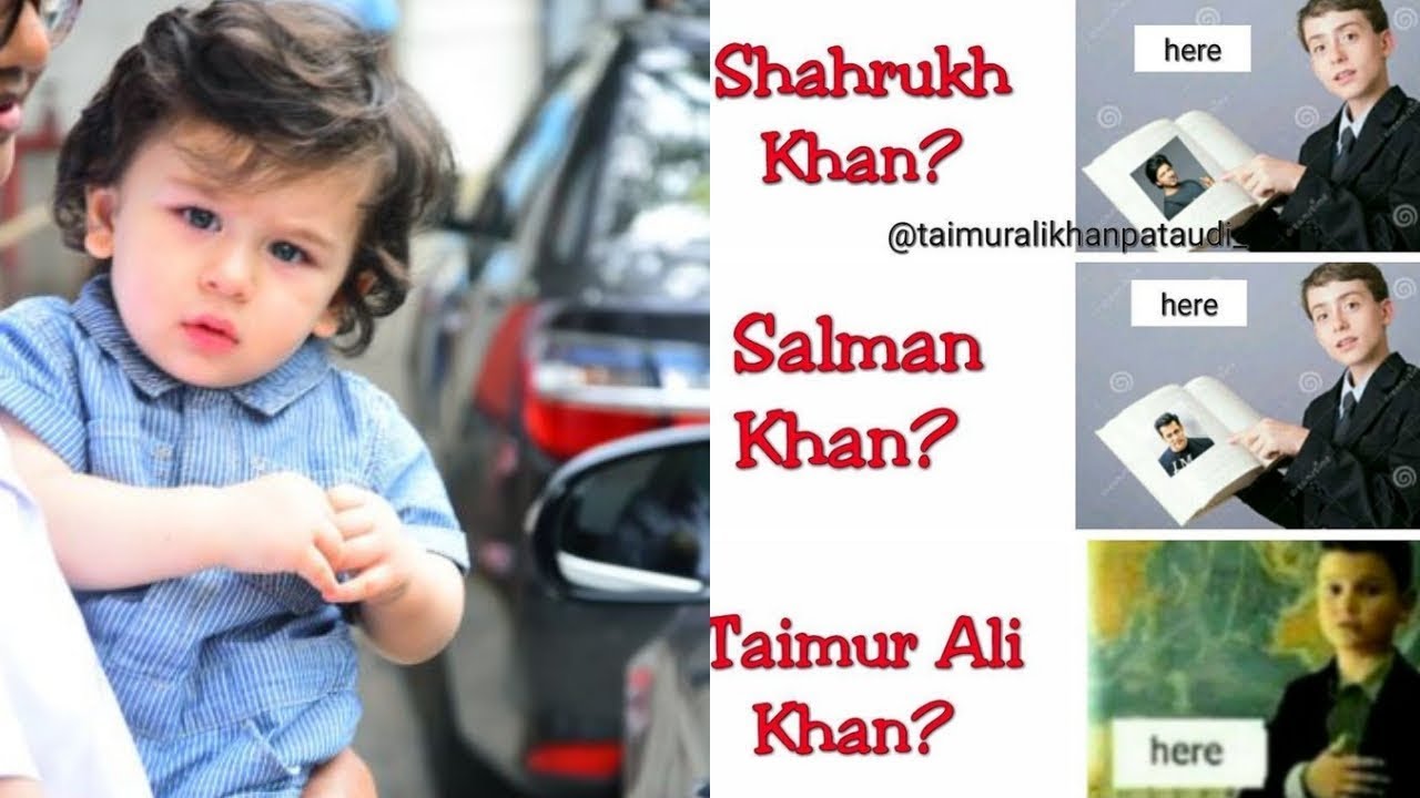 Taimur Ali Khan Birthday Special: Check out these funny memes on the ...