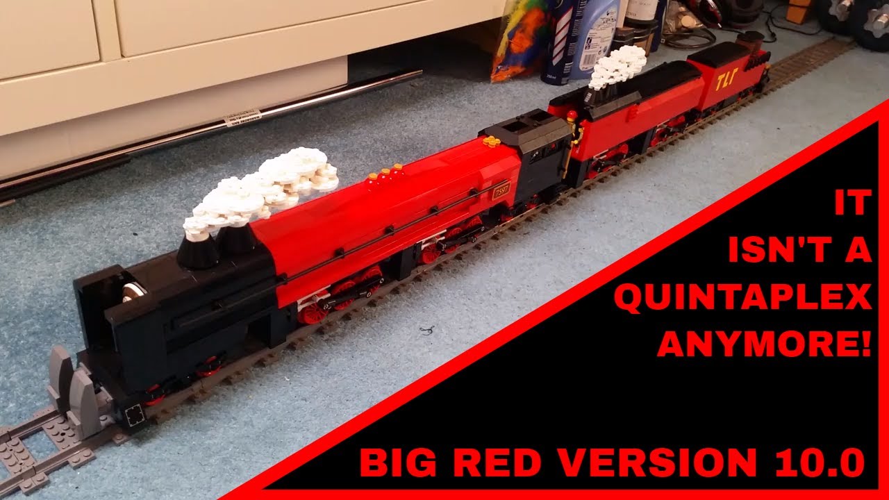 Lego Big Red | Quintaplex no more! (Version 10.0) - YouTube