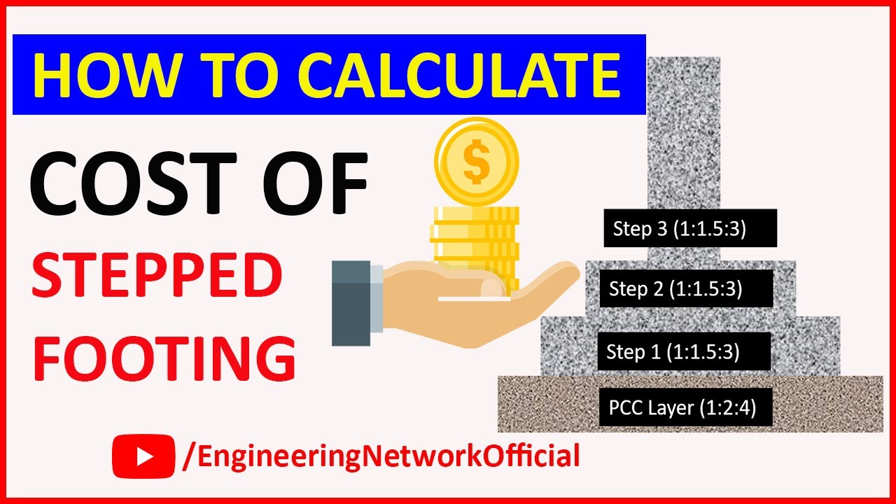 HOW TO CALCULATE COST OF STEPPED FOOTING - COST CALCULATION OF STEPPED ...
