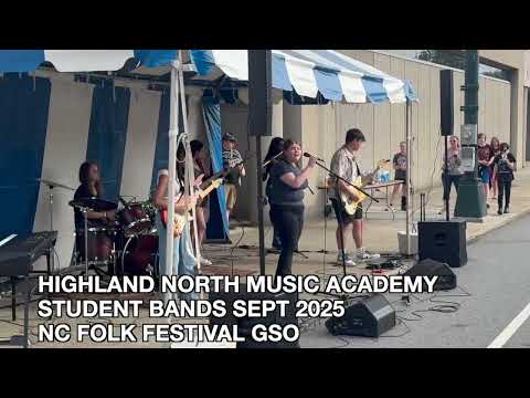 HNMA STUDENTS NC FOLK FESTIVAL 2025