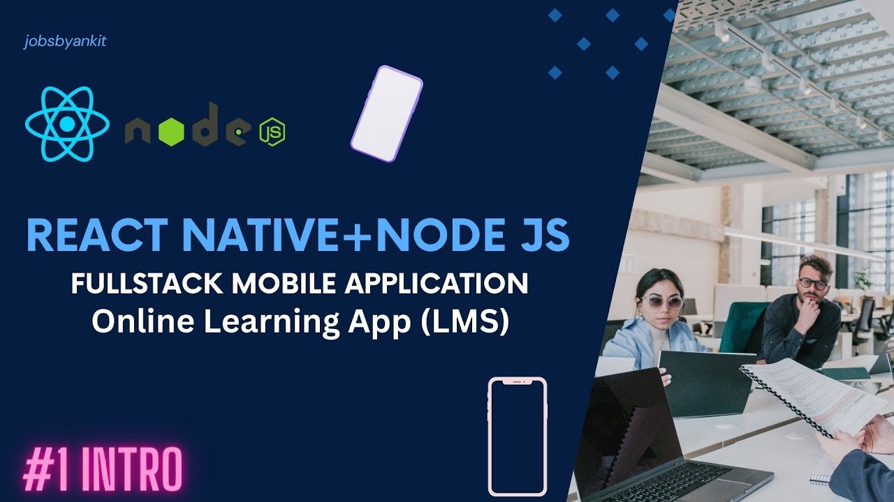 #1 React Native App Development Full Project|React Native and Node JS ...