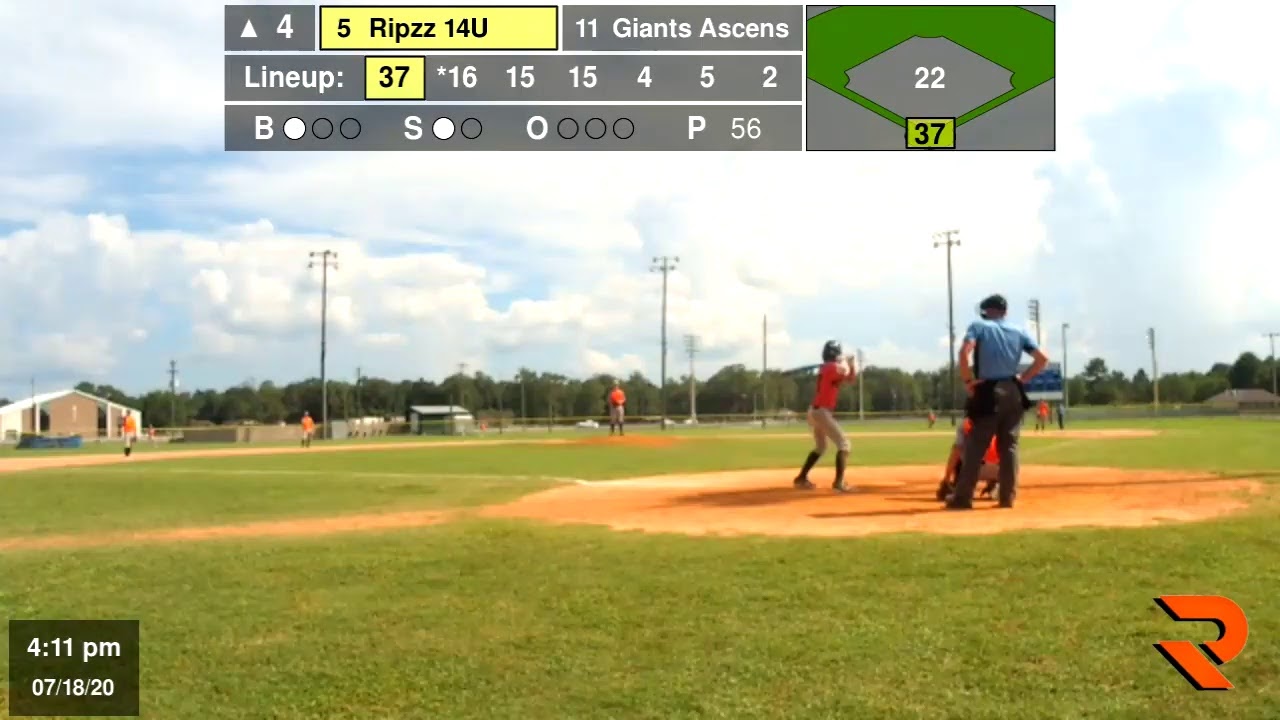 Ripzz 14U vs Giants Ascension Giants 14u (2020.07.18) - YouTube