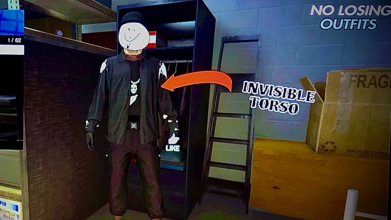 How To Get Invisible Torso In GTA 5 ONLINE (EASY SOLO) - YouTube