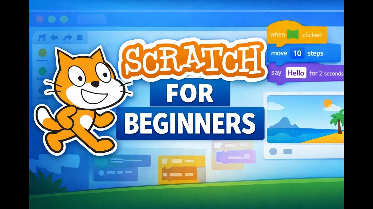 Scratch Tutorial for Beginners | Learn Scratch Step by Step - YouTube