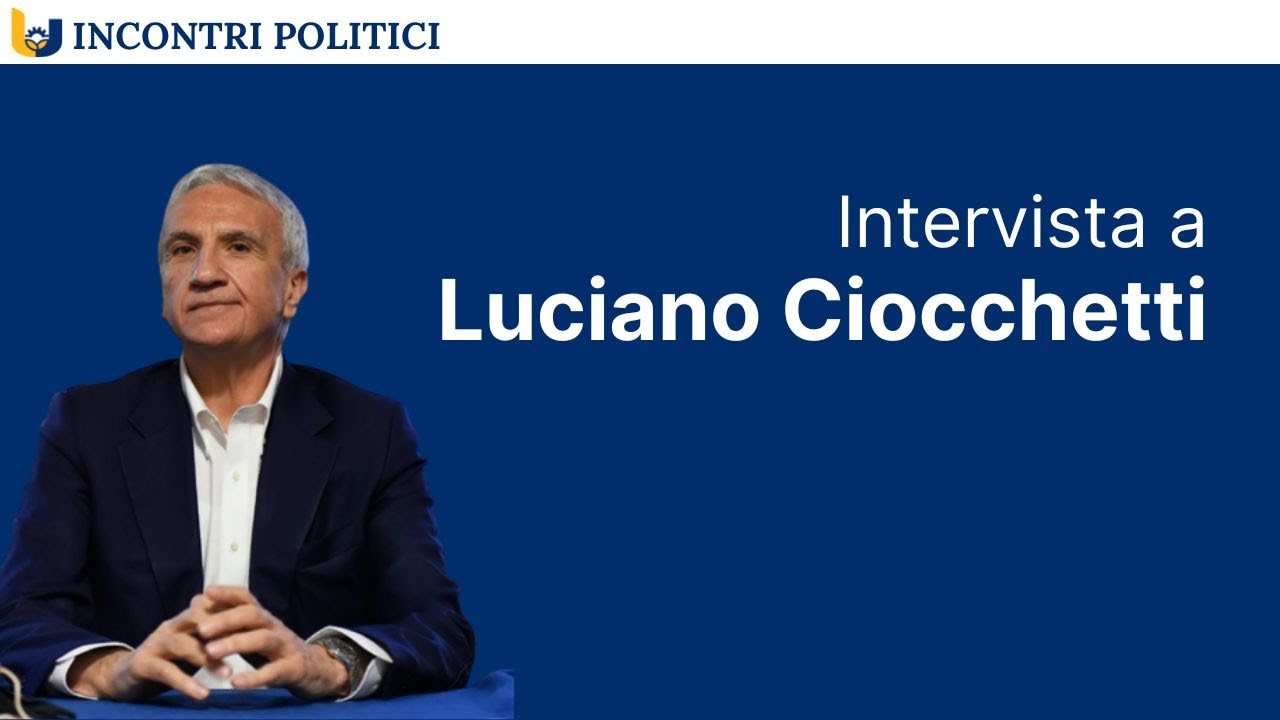 Intervista a Luciano Ciocchetti (Fratelli d'Italia) - YouTube