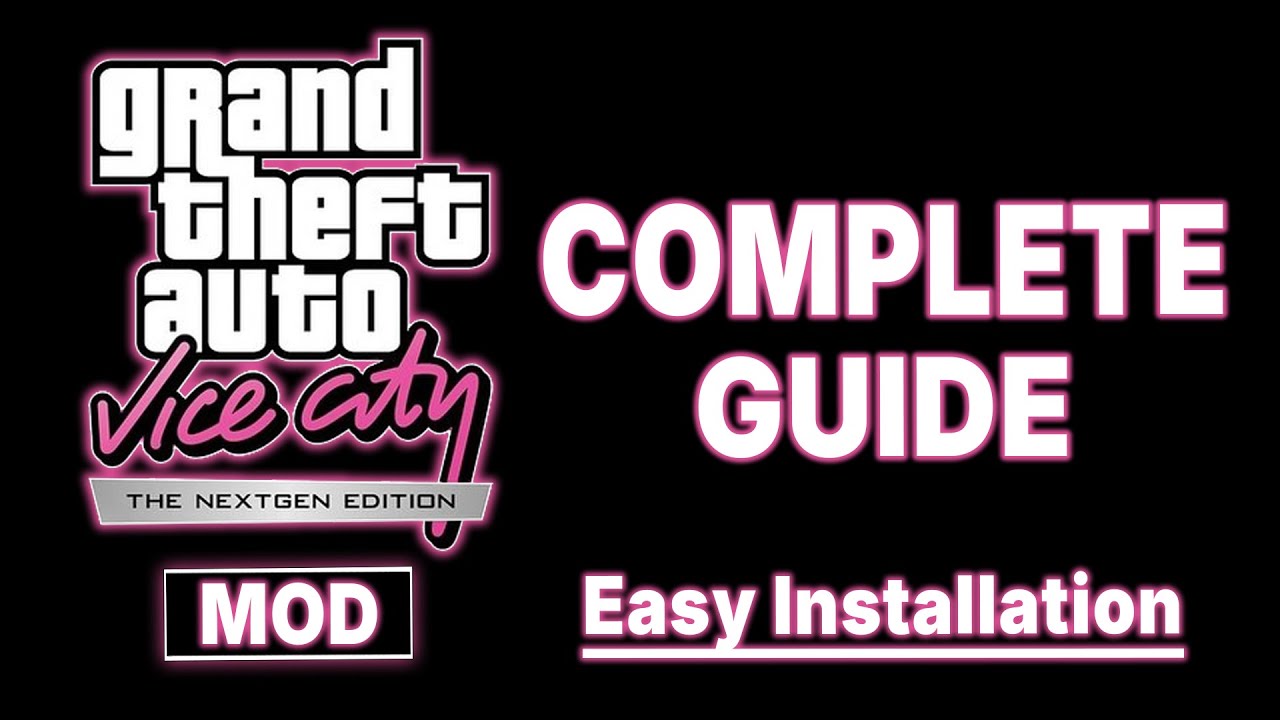GTA Vice City Next Gen Edition Setup & Performance Optimization Guide ...
