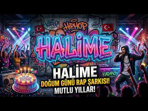 Halime'ye Özel Rap Doğum Günü Şarkısı | İyi Ki Doğdun Halime!