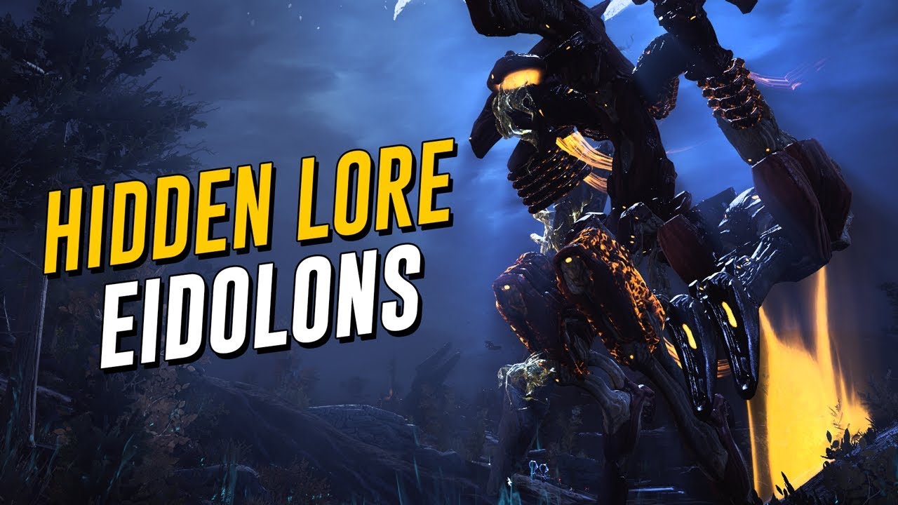Hidden Lore: Origins of The Eidolons! (Warframe) - YouTube