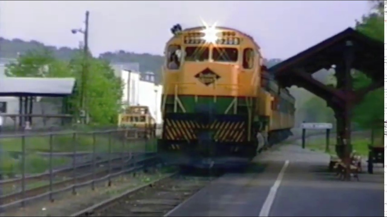 Reading Alco #5308 on the Blue Mountain & Reading (1991) - YouTube