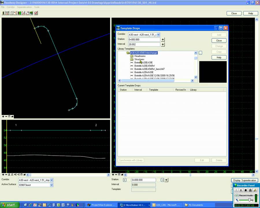 Creating Slopes At Bridge Abutments (part 1) - YouTube