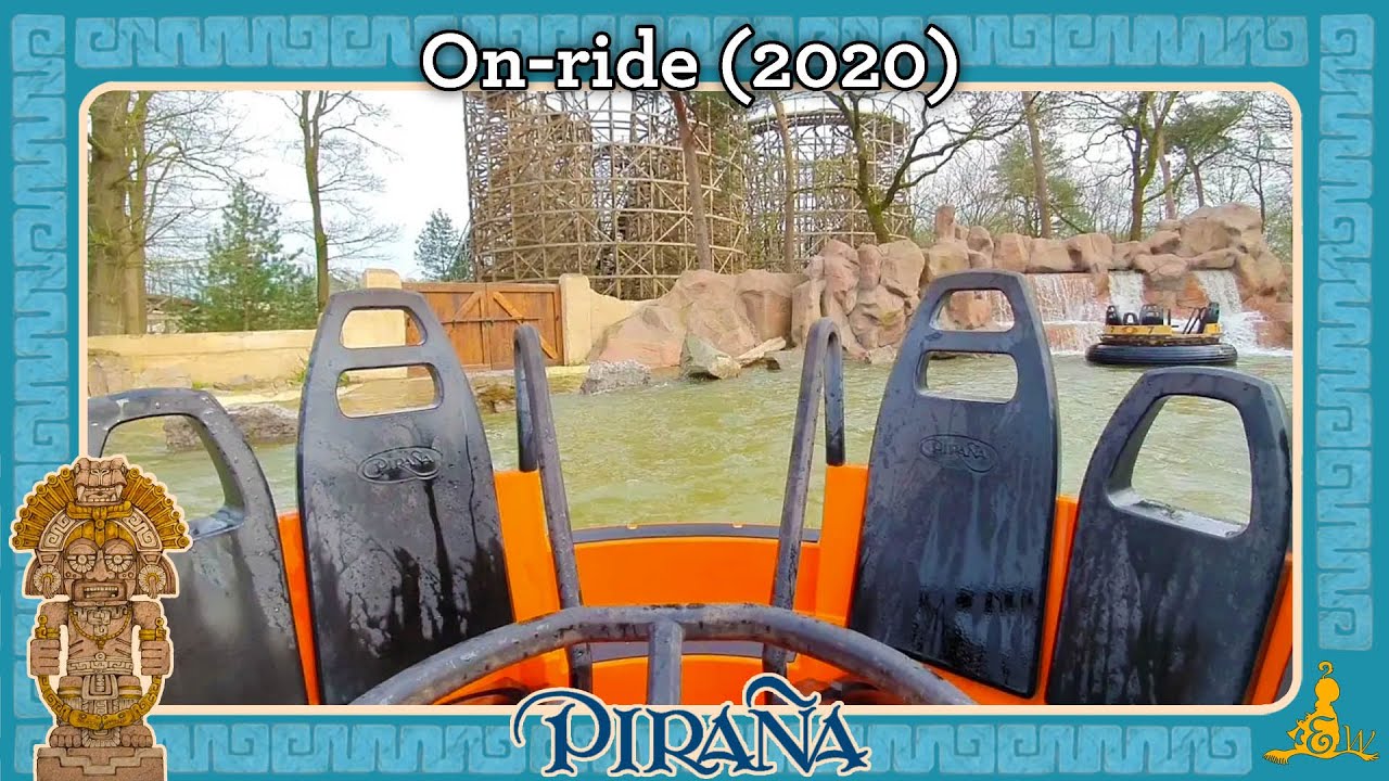 [#Efteling] Piraña - On-ride (2020) - YouTube