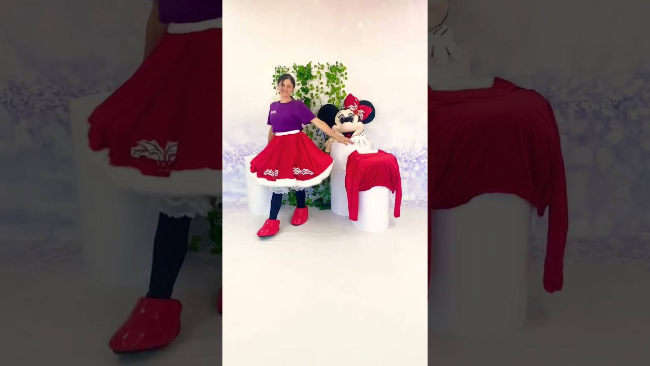 How to wear a Minnie Mouse Mascot costume #mascotcostume # ...