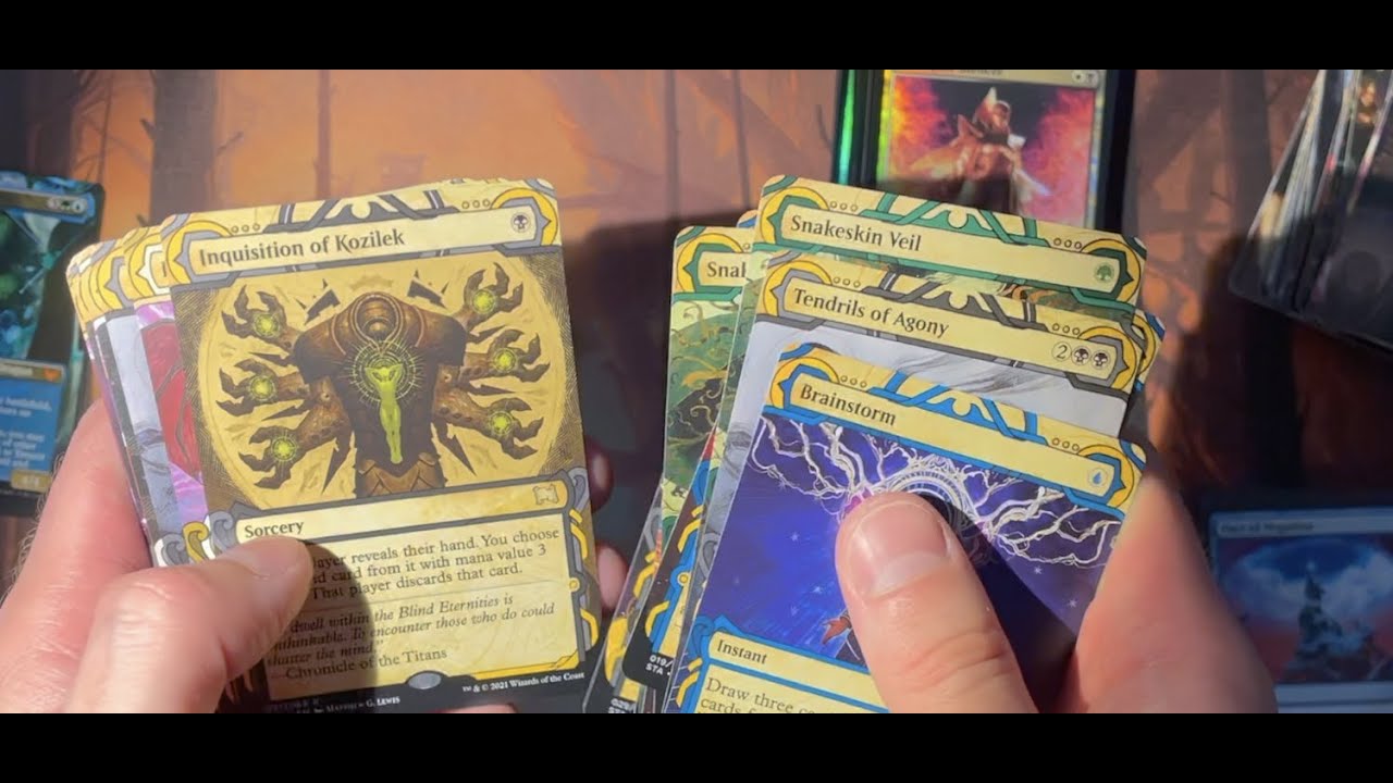 Strixhaven: School of Mages MTG Set booster box unpacking - YouTube