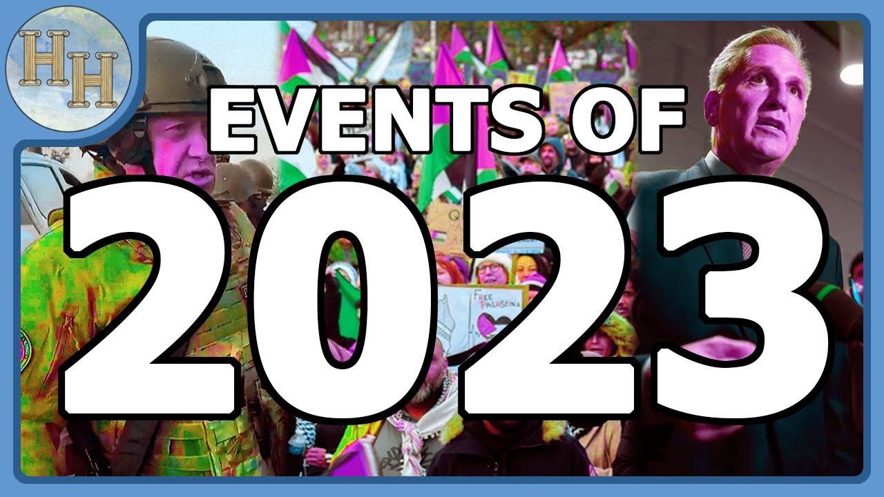 Top 23 Historical Events of 2023 - YouTube