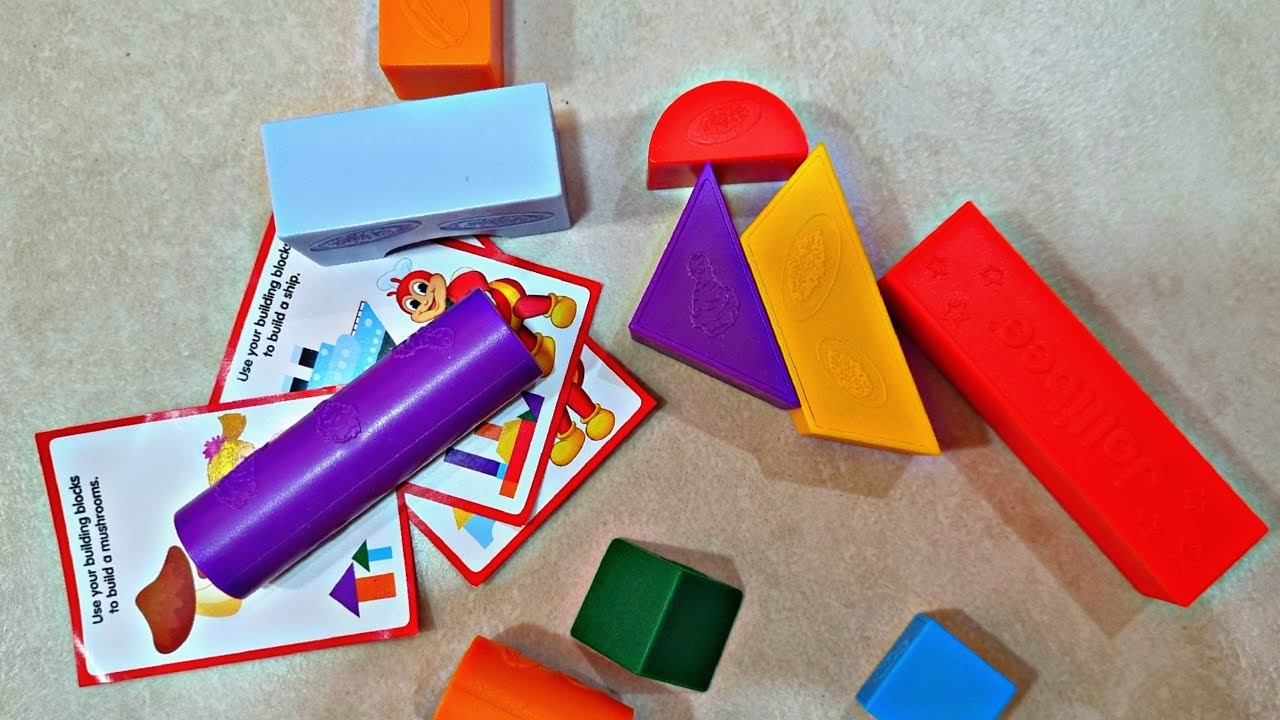 SATISFYING JOLLIBEE & HETTY'S FUN BLOCKS ASMR - YouTube