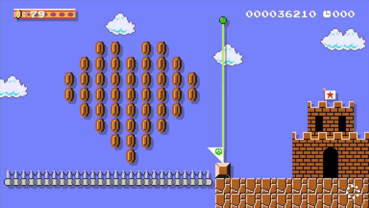 Super Mario Maker- A Pigeon Got in Before Daisy - YouTube