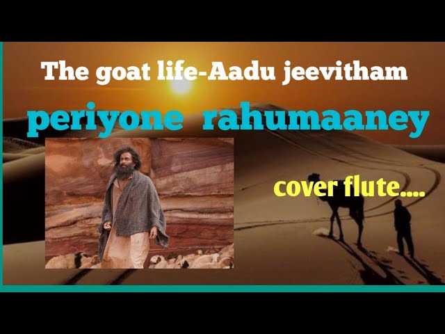 Periyone rahumaane |The Goat life|AR Rahman|cover flute...adu jeevitham ...